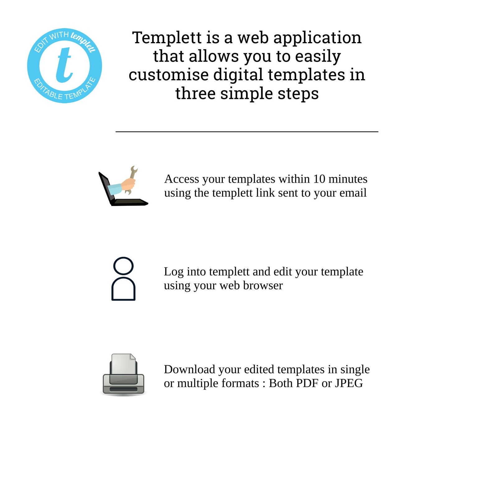 Reserved Sign Template, Printable Invitation, Wedding Invitation, Edit ...