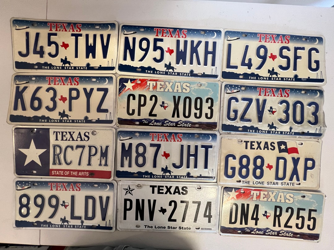 Plates: Texas - Etsy