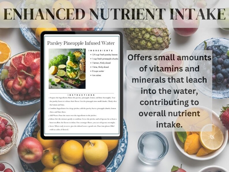 Simple and Healthy: 30 Infused Water Recipes - Etsy