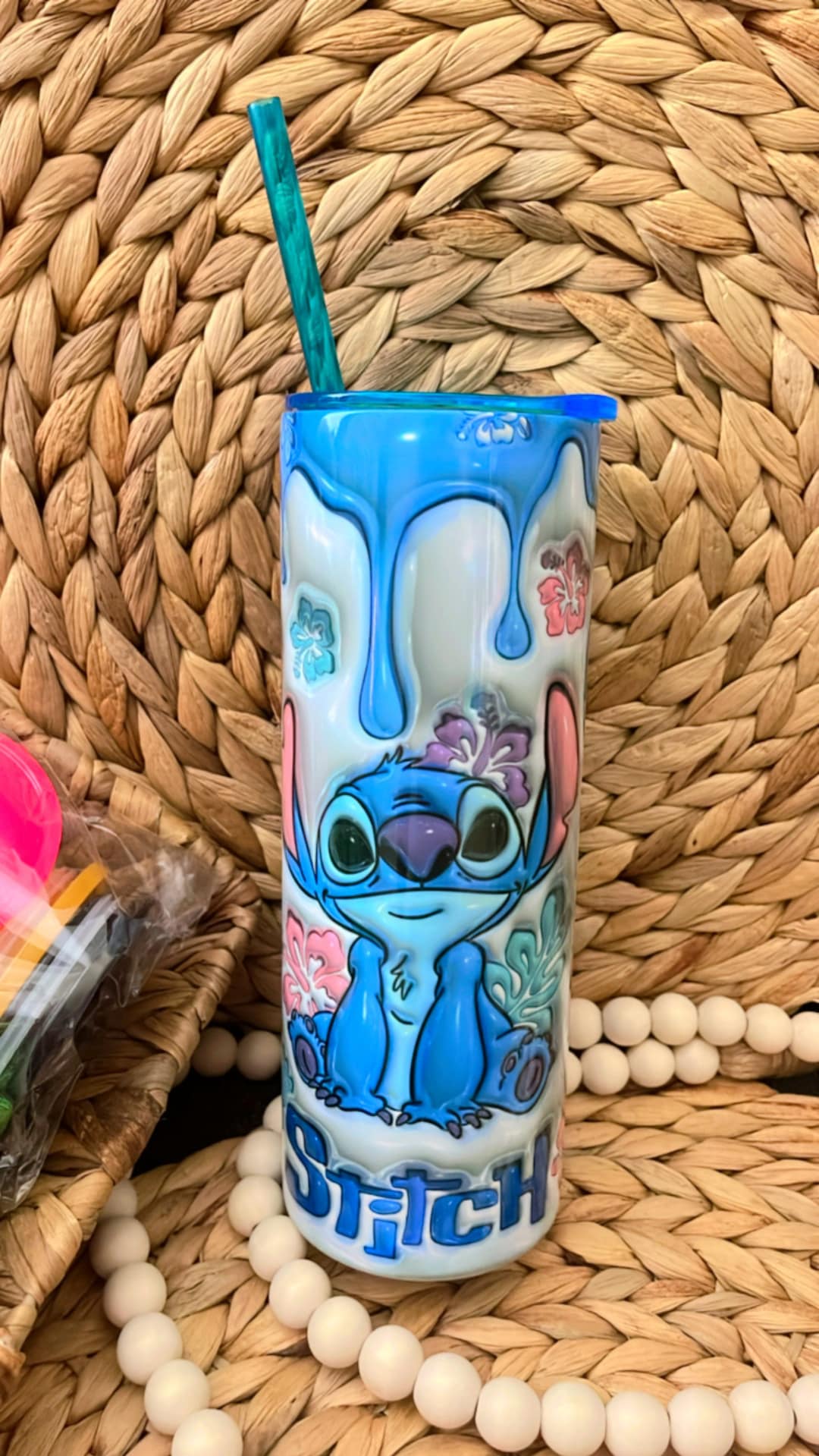 Stitch Drip Tumbler - Etsy