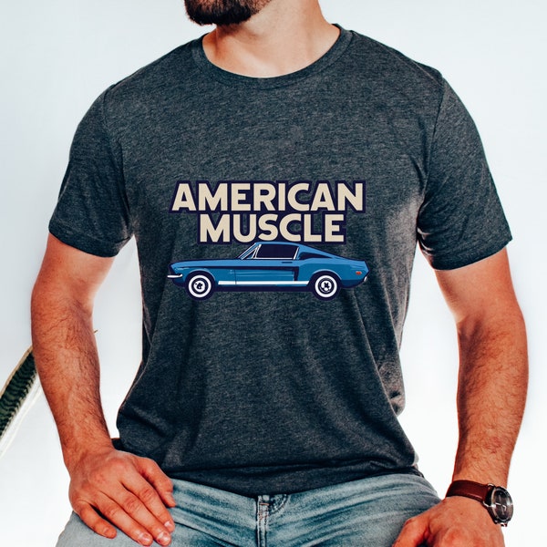 Muscle Car Shirt - Etsy