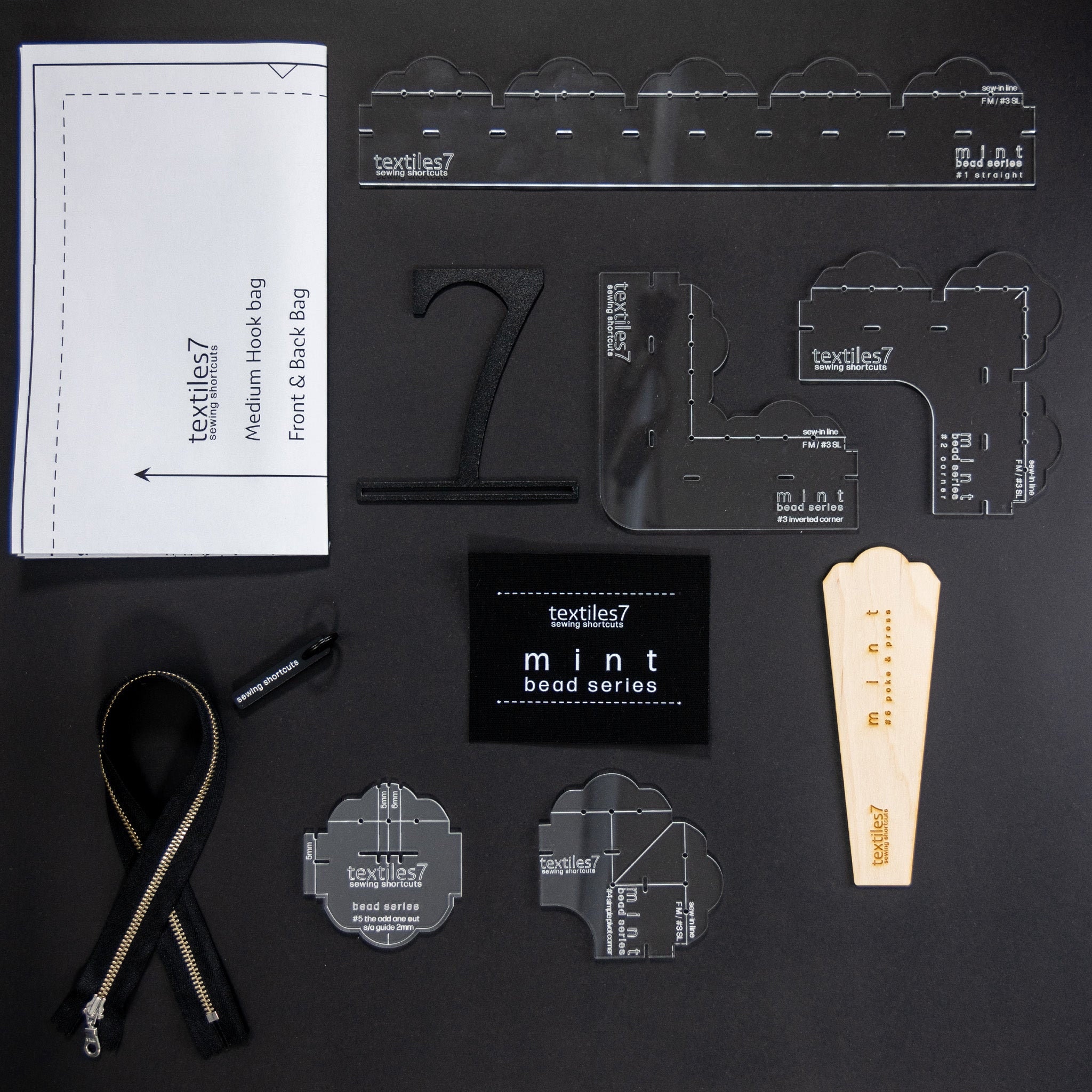 6 Trim Sewing Rulers - Mint Series - Etsy