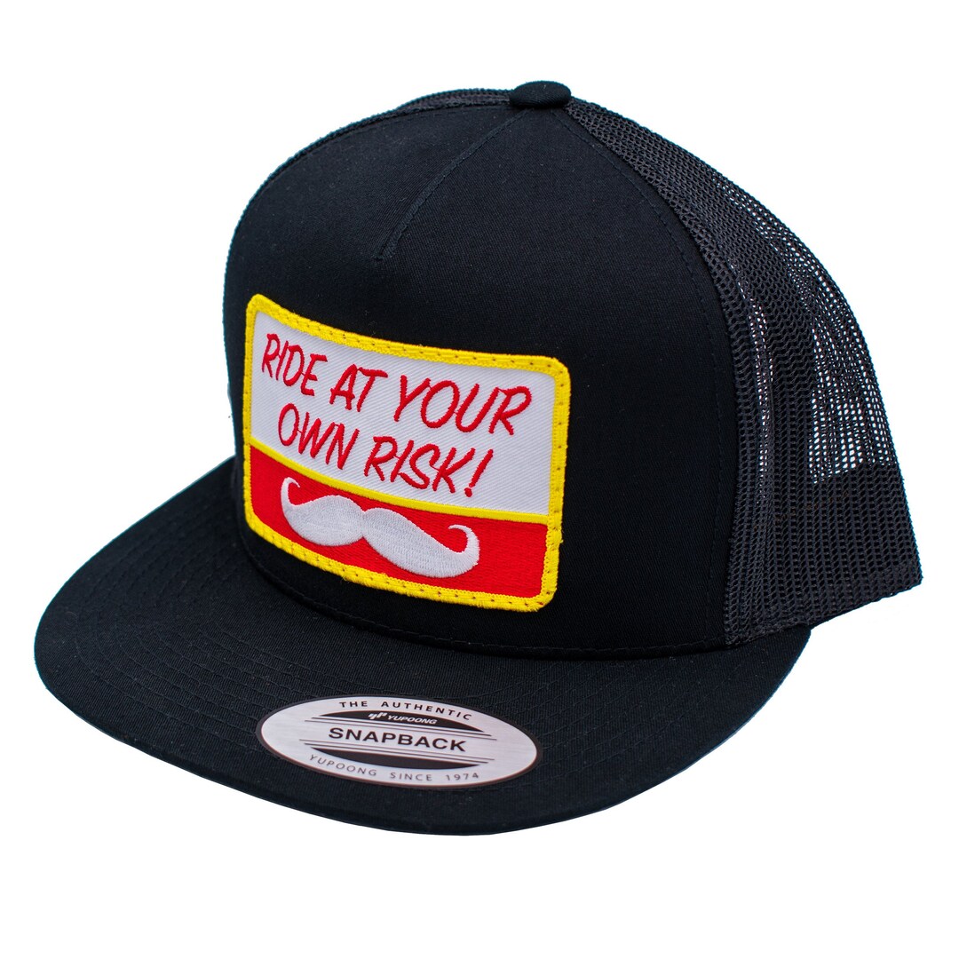 Ride at Your Own Risk Snapback Hat - Etsy