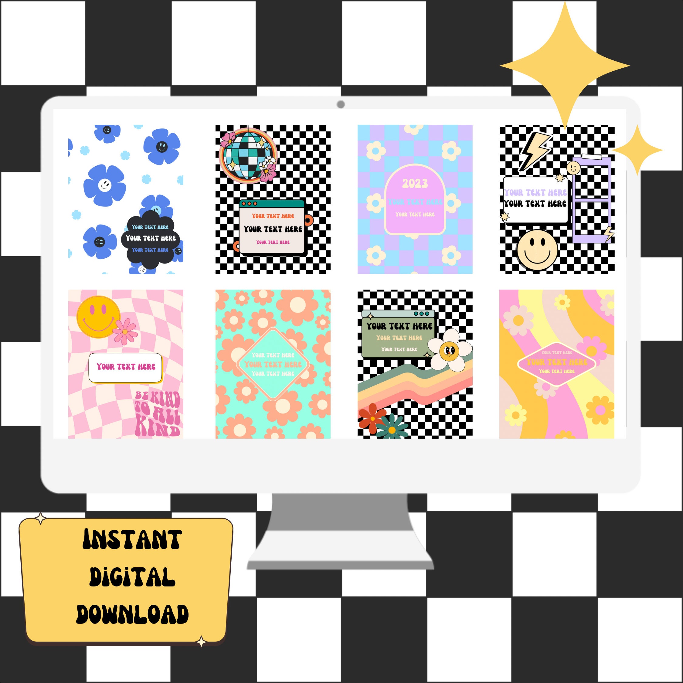 Retro Binder Covers - Etsy