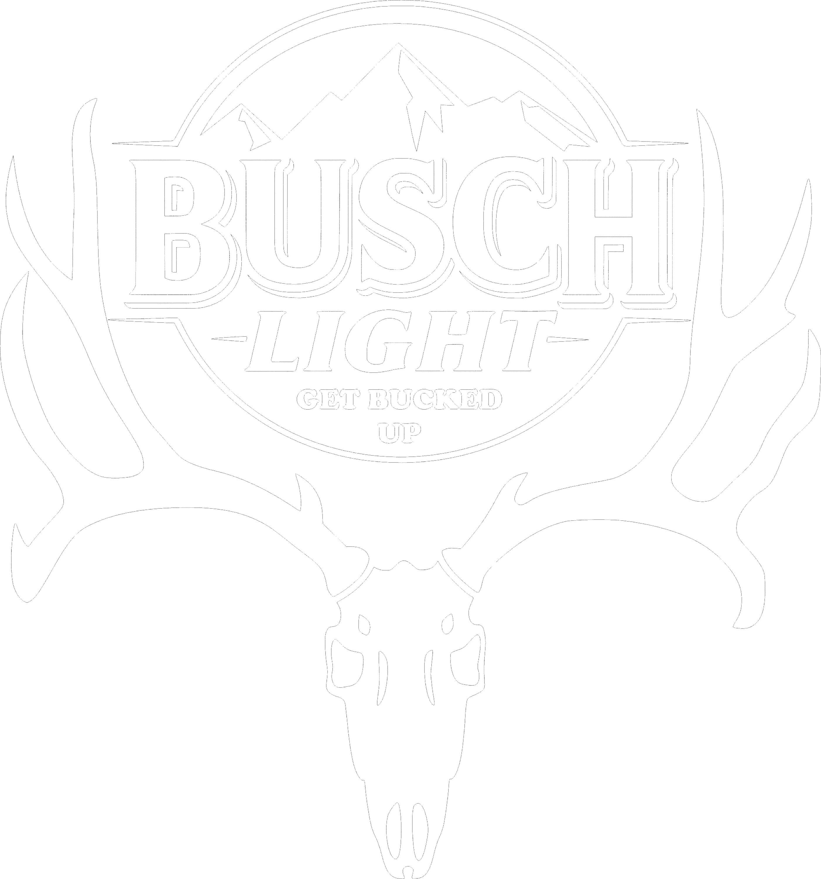 Busch Light Mule Deer File for Laser Cutter or Cricut Machine - Etsy