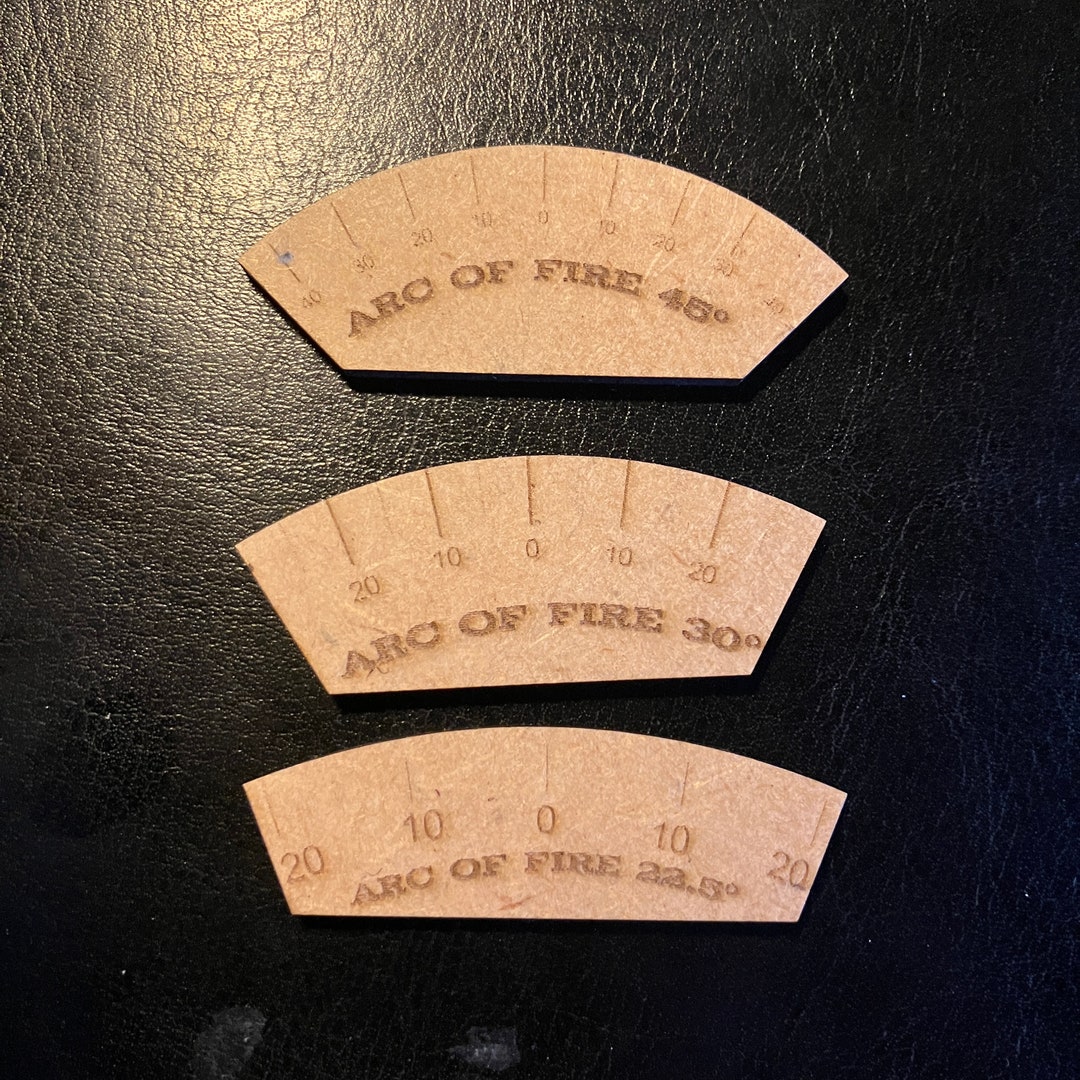 Arc of Fire Templates - Etsy