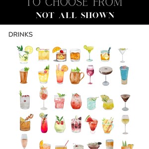 Fall Bar Menu Template, Modern Thanksgiving Editable Drink Menu ...