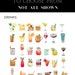 Fall Bar Menu Template, Modern Thanksgiving Editable Drink Menu ...
