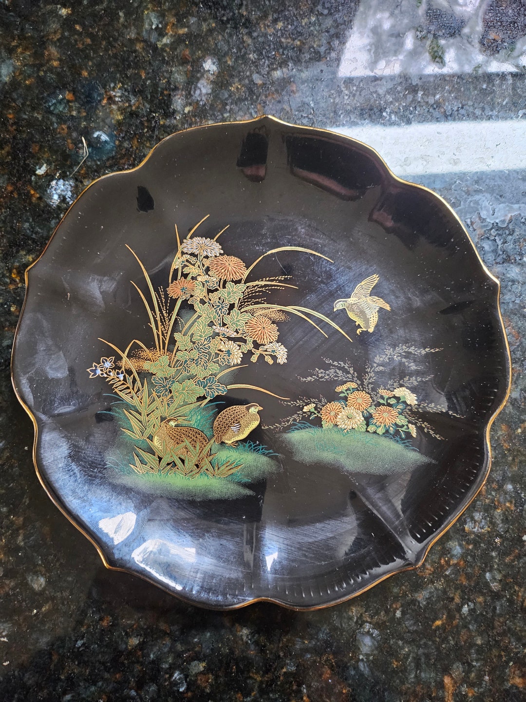 Stunning Oriental Duck Plate - Etsy