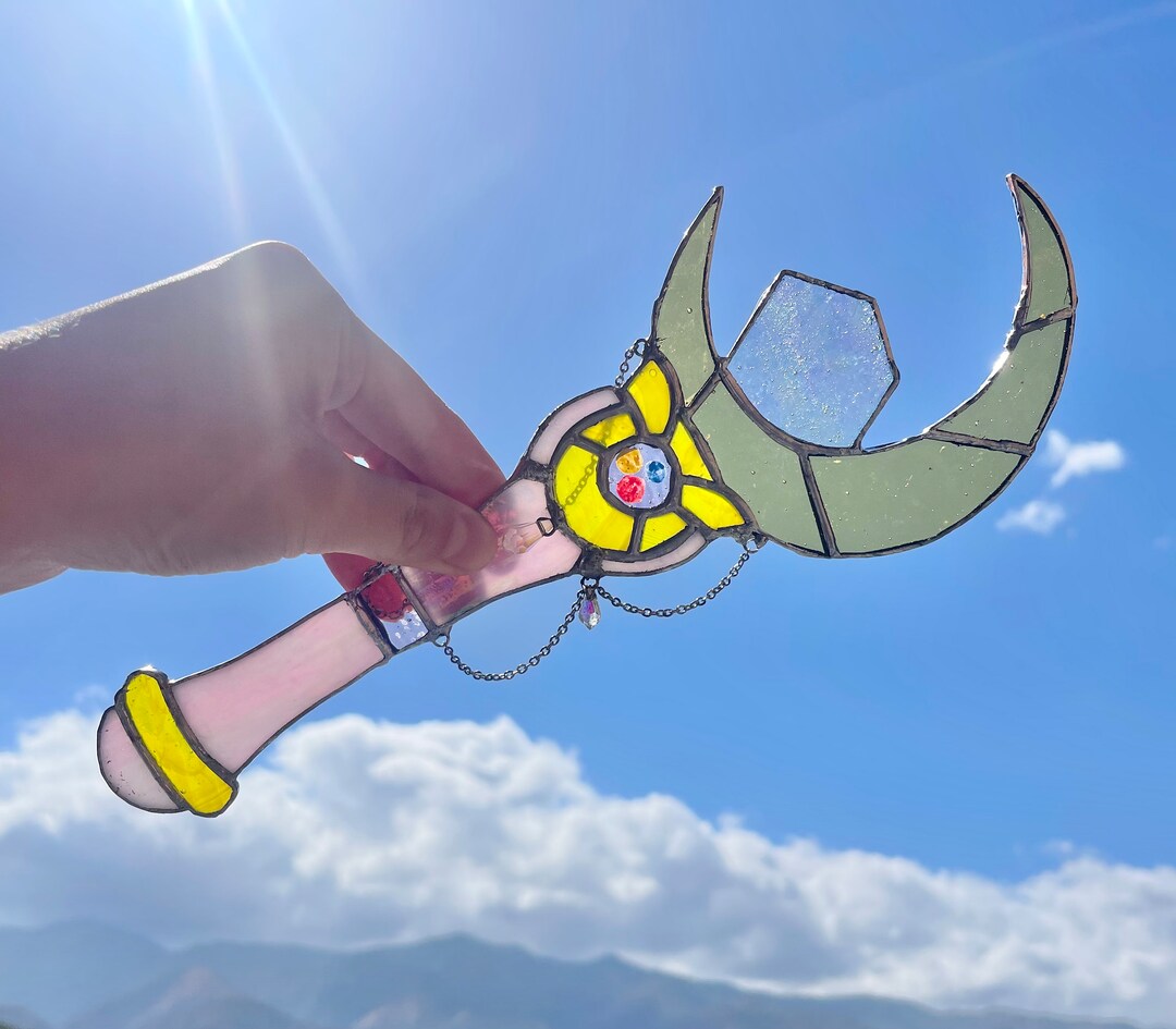 Sailor Moon Stained Glass Sun Catcher - Etsy