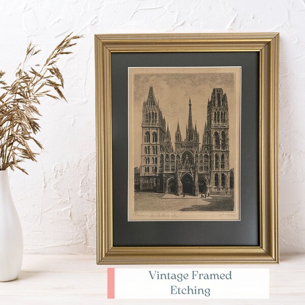 Cathedral Etching - Etsy