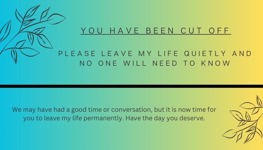 Take My Life Back Cards- Personalized Colors and Text on the Back. - Etsy