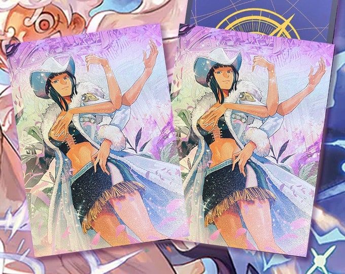 Custom ONE PIECE Miss All Sunday [nico Robin] Card Sleeves Full Art X10 - Etsy