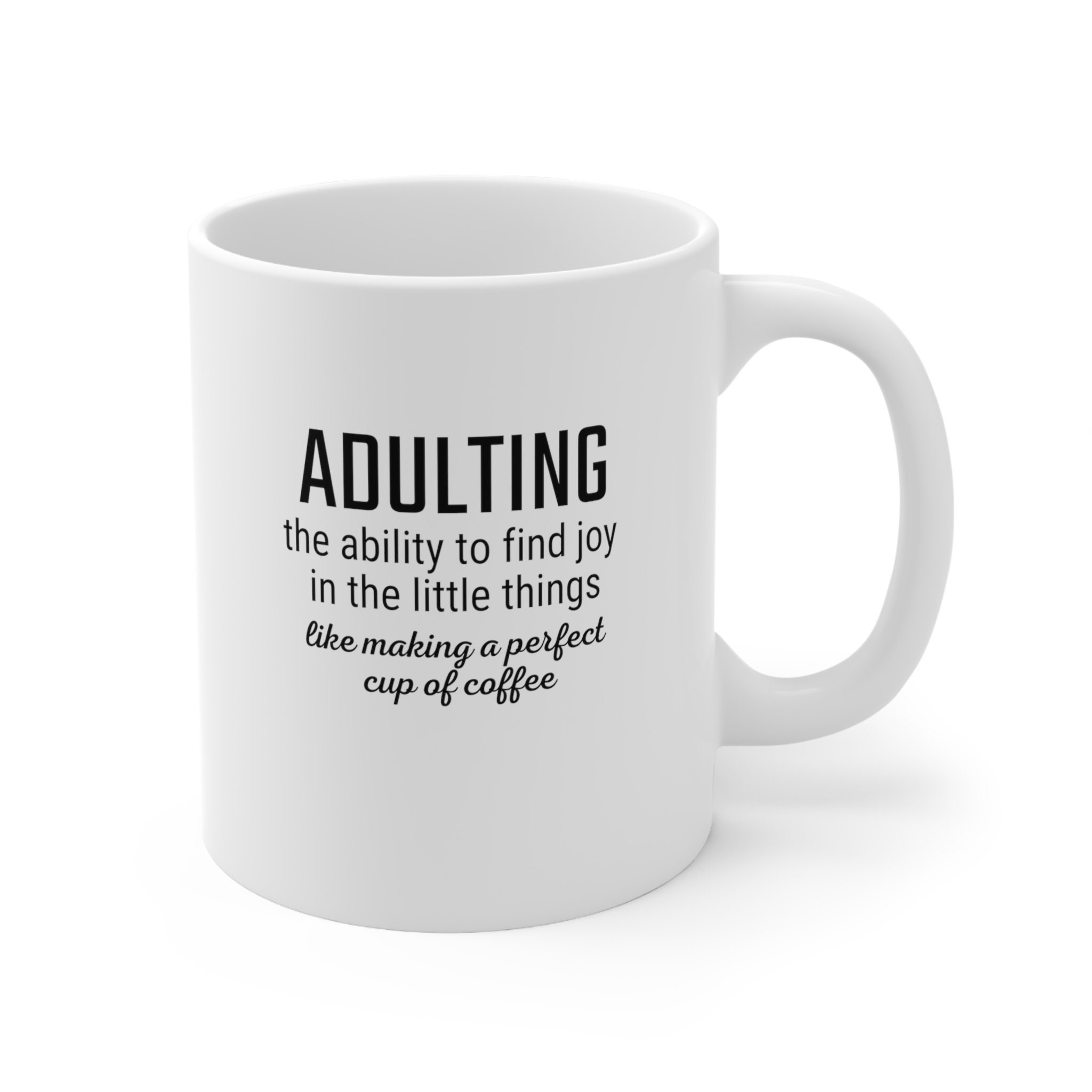 Adulting Mug Funny Gift for Adult Coffee Lover-adulting is the - Etsy