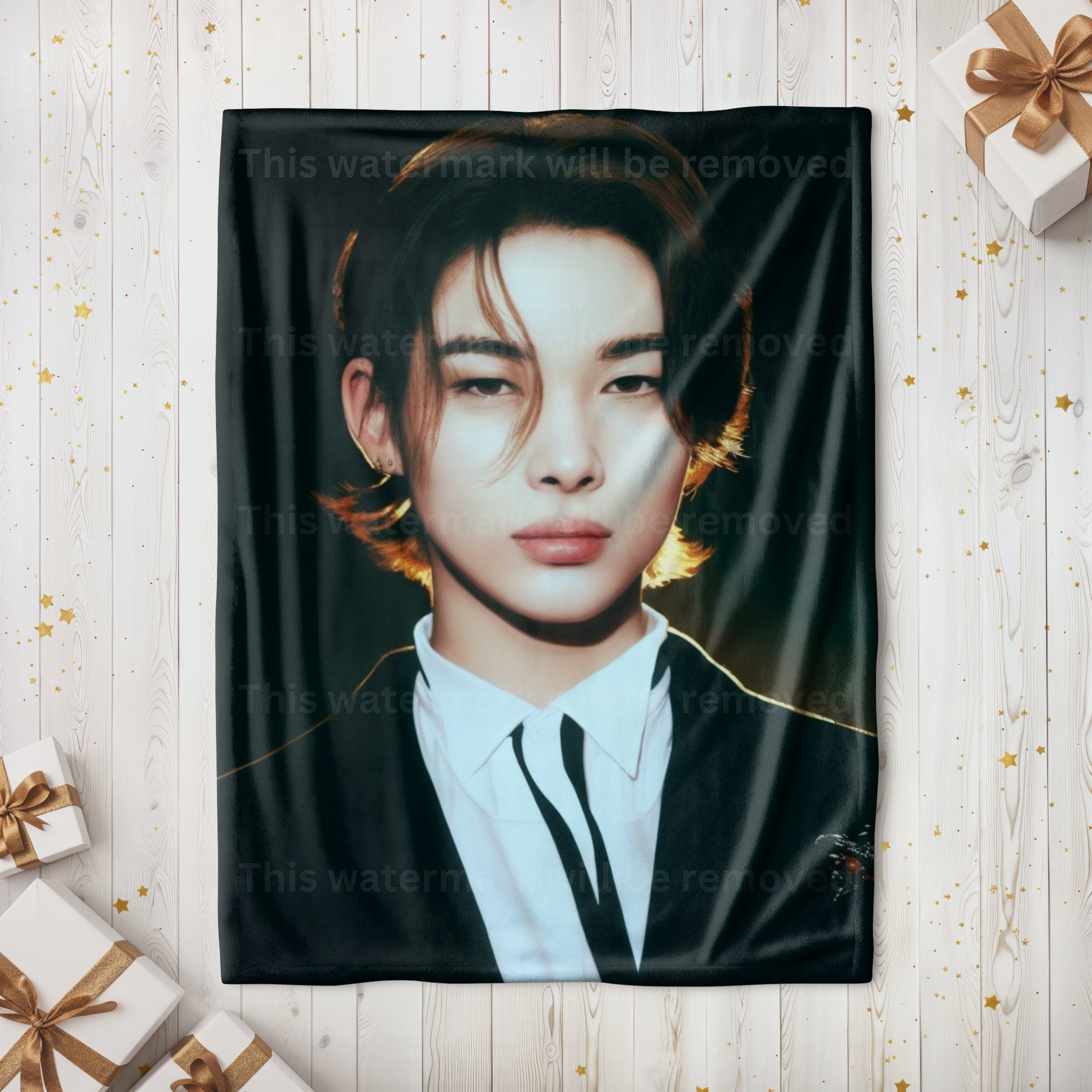 Enhypen Niki Photo Blanket Enhypen Velveteen Soft Blanket Engene Niki ...