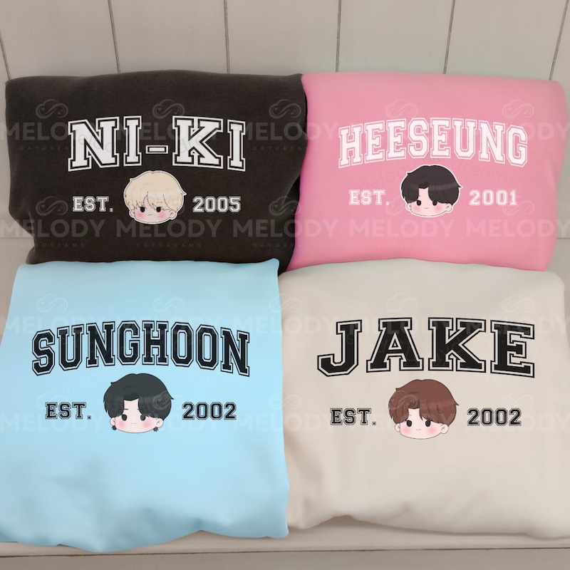 Enhypen Kpop Sweater - Etsy