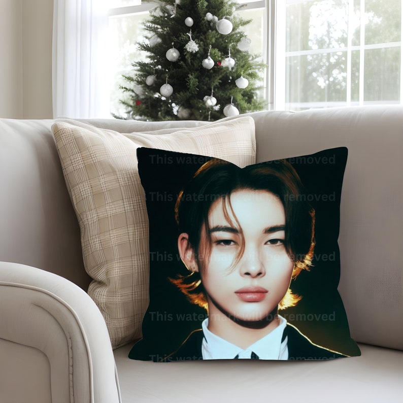 Enhypen Niki Throw Pillow K-pop Photo Pillow Kpop Merch Engene Enhypen ...
