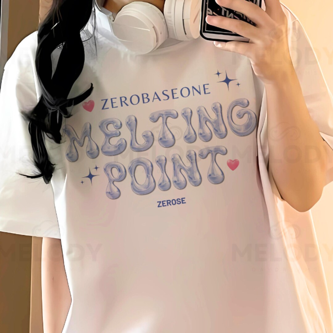 Limited Zerobaseone Melting Point Kpop T-shirt, ZB1 Shirt, Vintage ...
