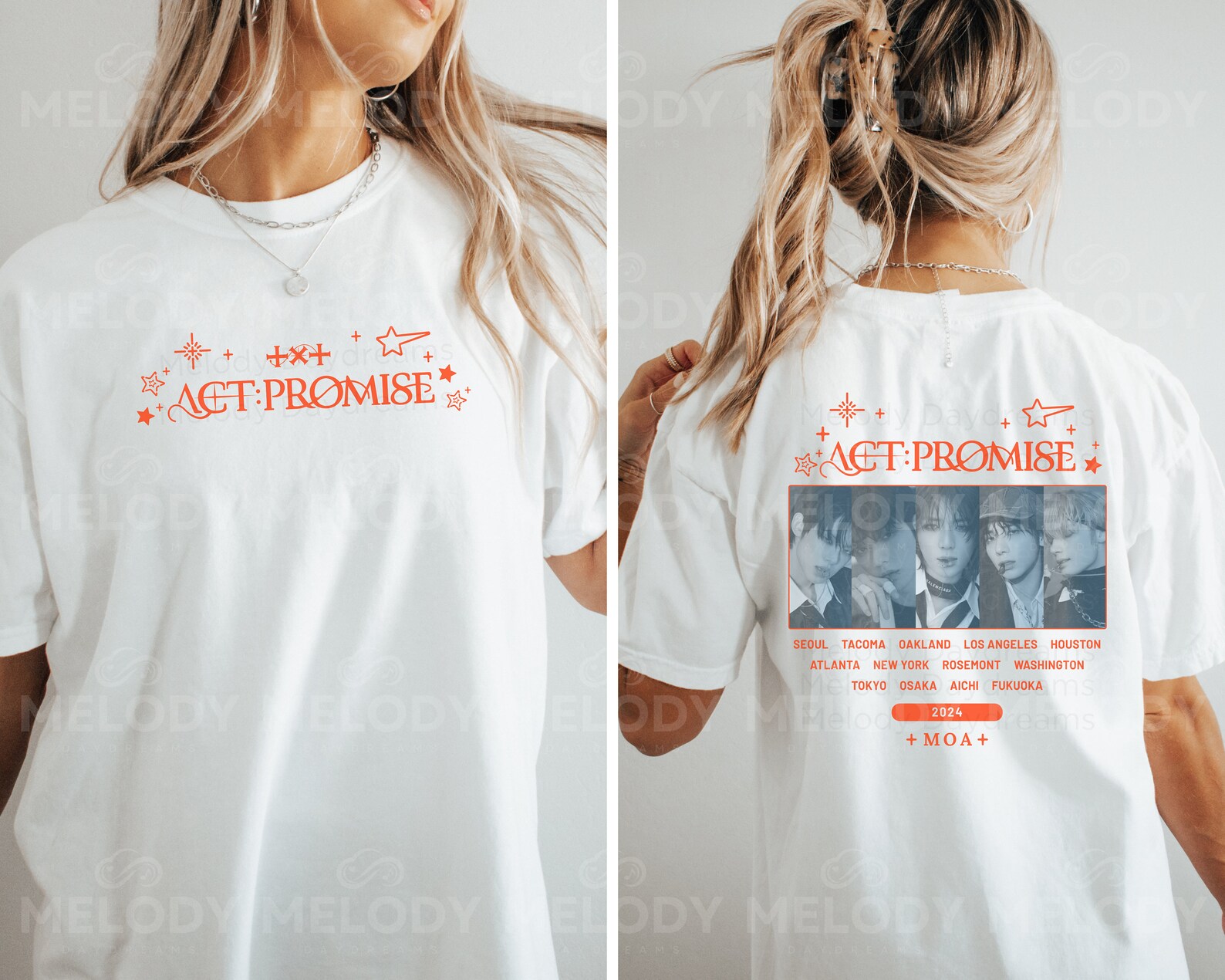 Limited Txt Act Promise Tour Kpop T-shirt Tomorrow Minisode 3 Shirt ...