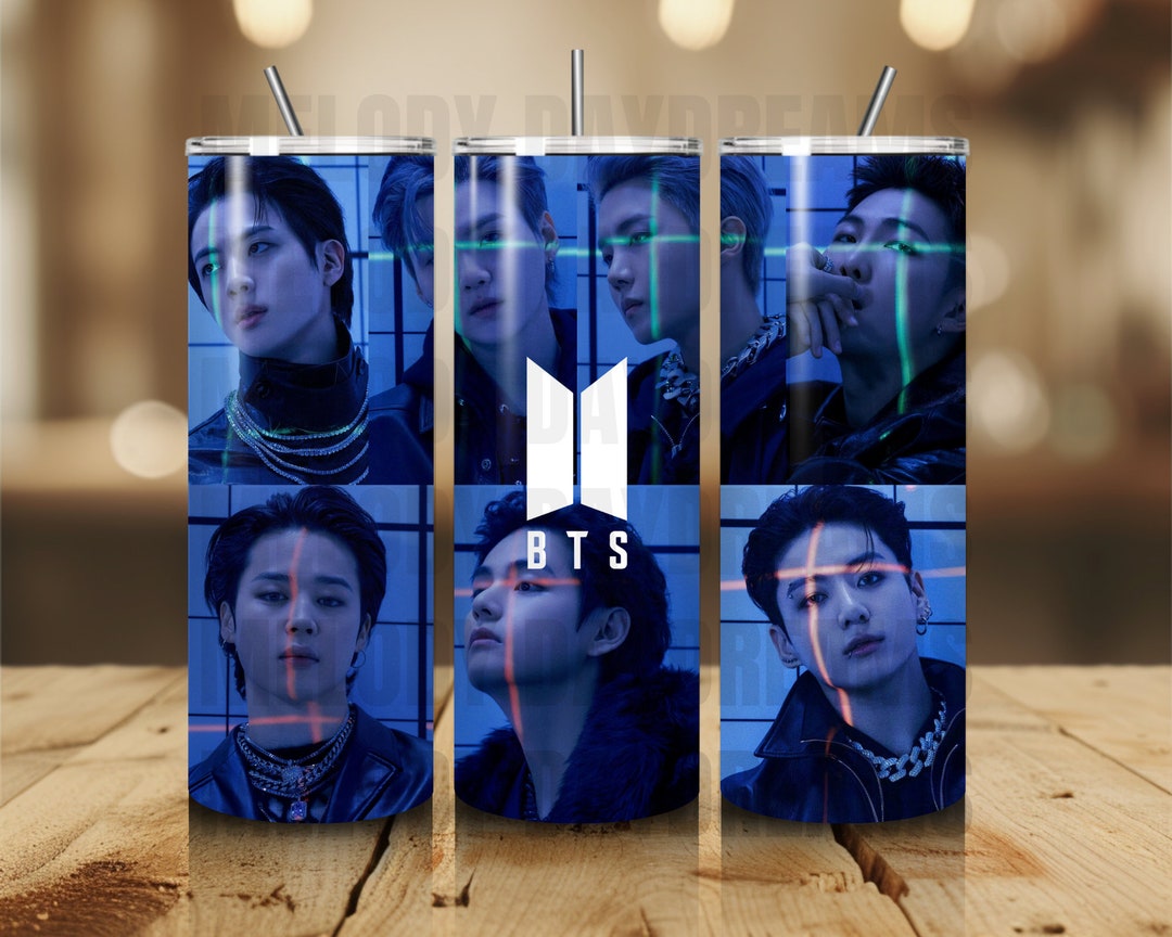 Limited Bts Kpop Tumbler 20oz Skinny Tumbler Kpop Cup Bts Cup Bts ...