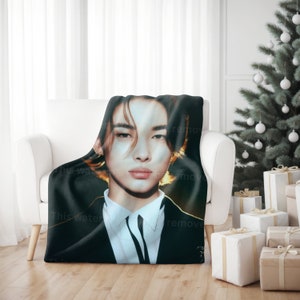 Enhypen Niki Photo Blanket Enhypen Velveteen Soft Blanket Engene Niki ...