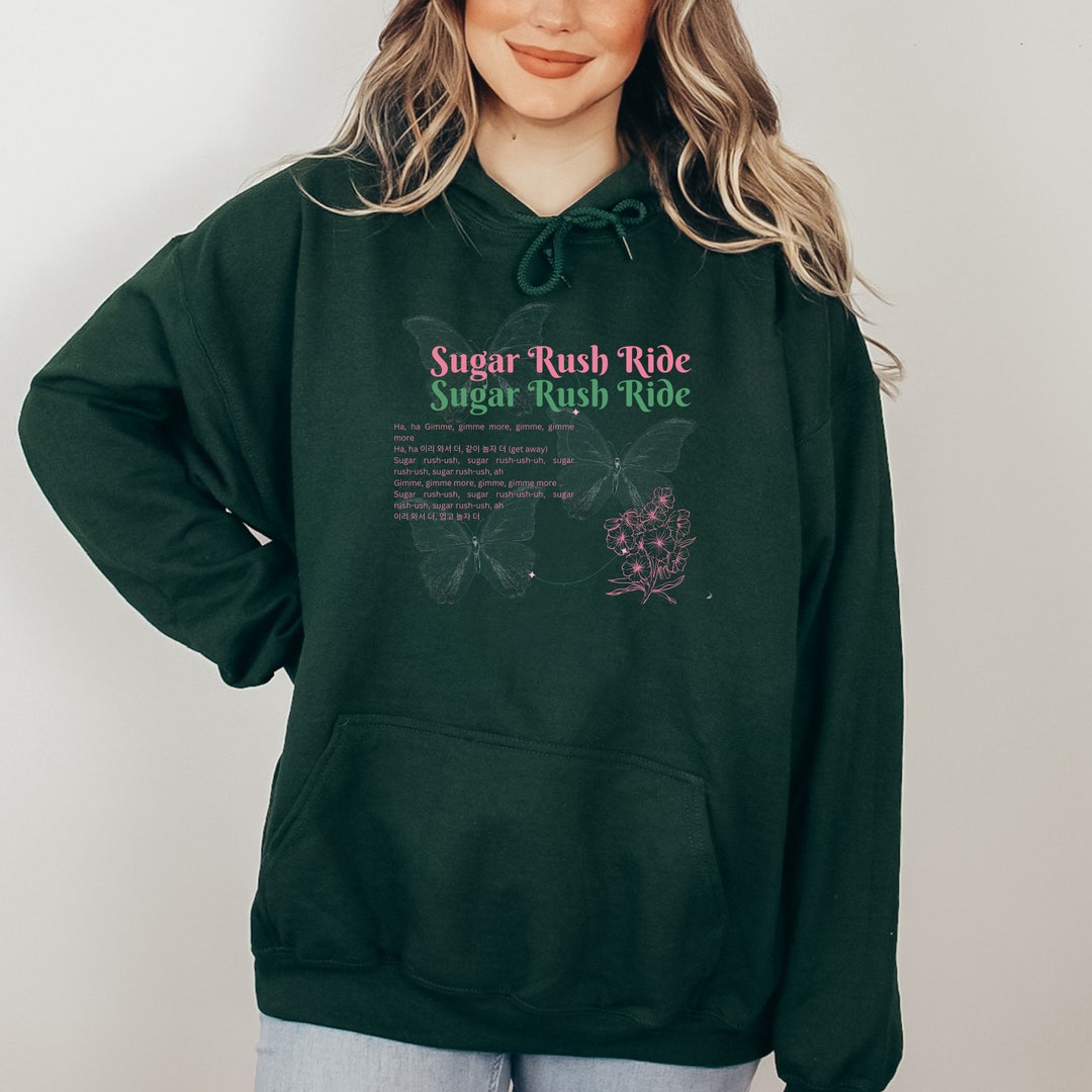 Txt Sugar Rush Ride K-pop Hoodie Txt Hoodie Kpop Hoodie - Etsy