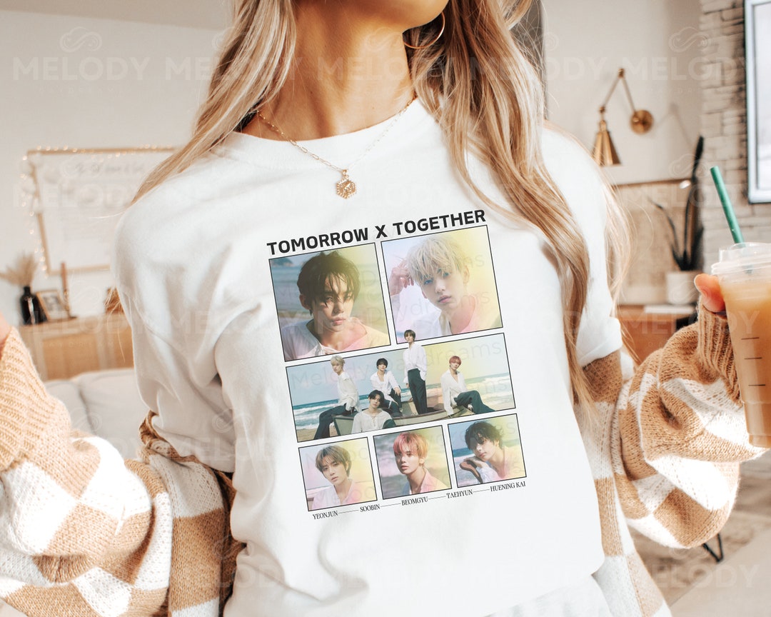 Limited Txt Temptation Kpop T-shirt Sugar Rush Ride Shirt Vintage Retro ...