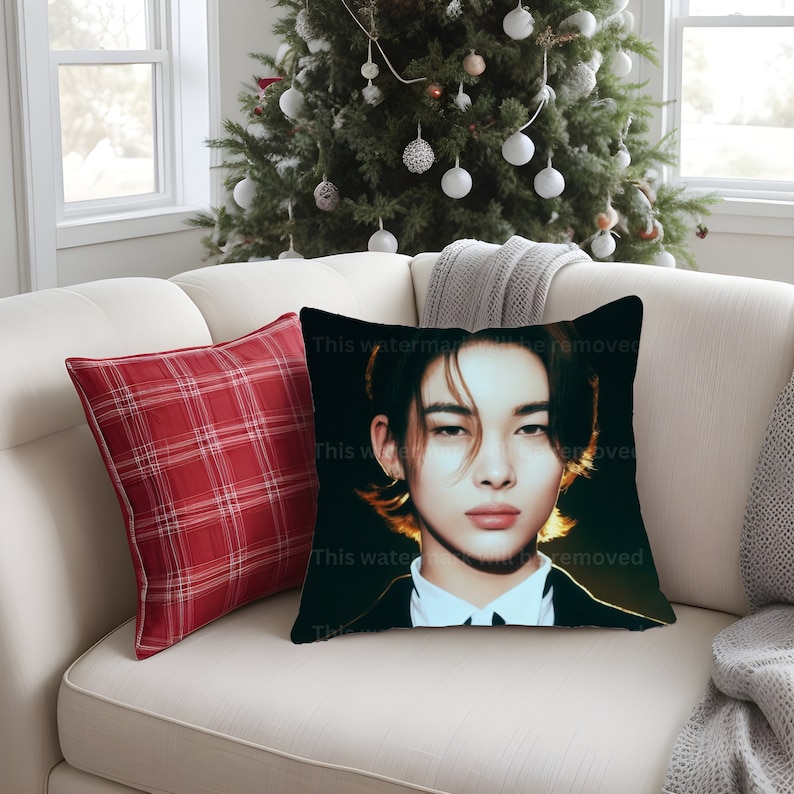 Enhypen Niki Throw Pillow K-pop Photo Pillow Kpop Merch Engene Enhypen ...