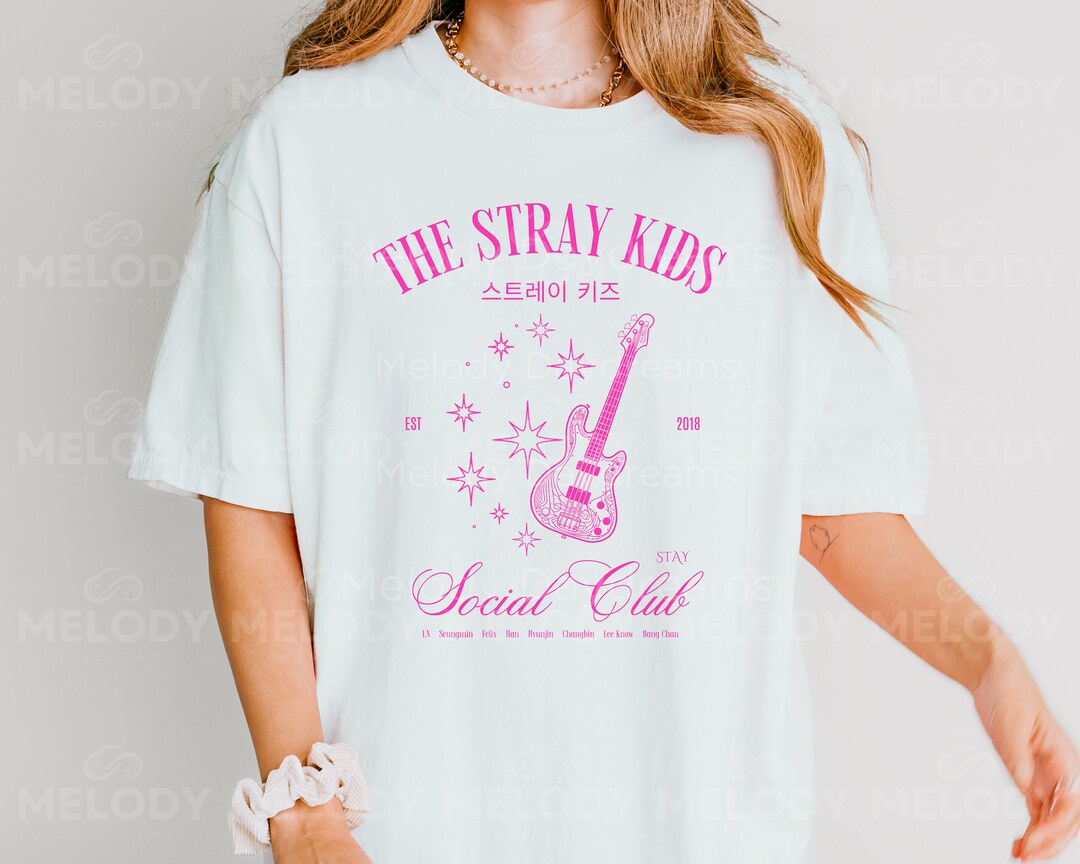 Stray Kids Rockstar Social Club T-shirt, Stray Kids Stay, Unisex Kpop T ...