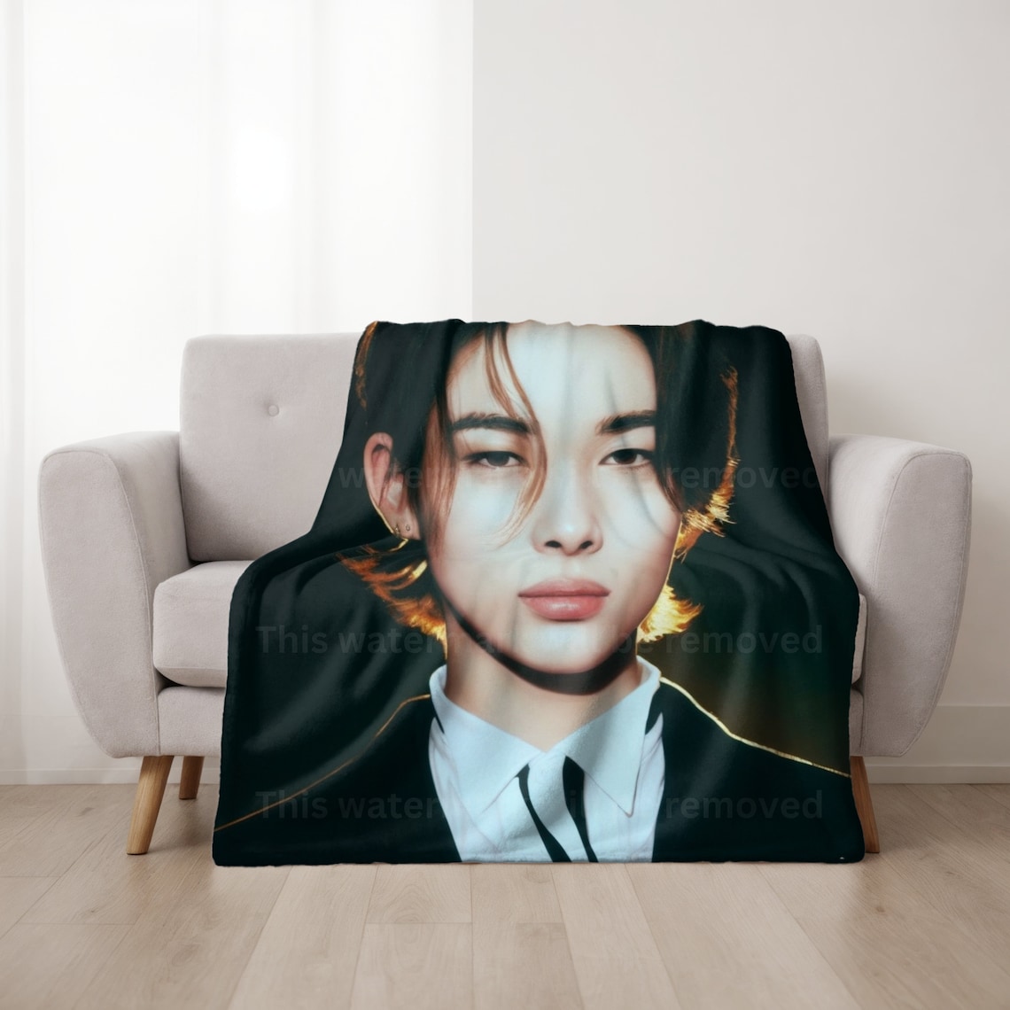 Enhypen Niki Photo Blanket Enhypen Velveteen Soft Blanket Engene Niki ...