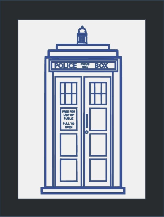 Tardis Doctor Who Wall Art - Etsy