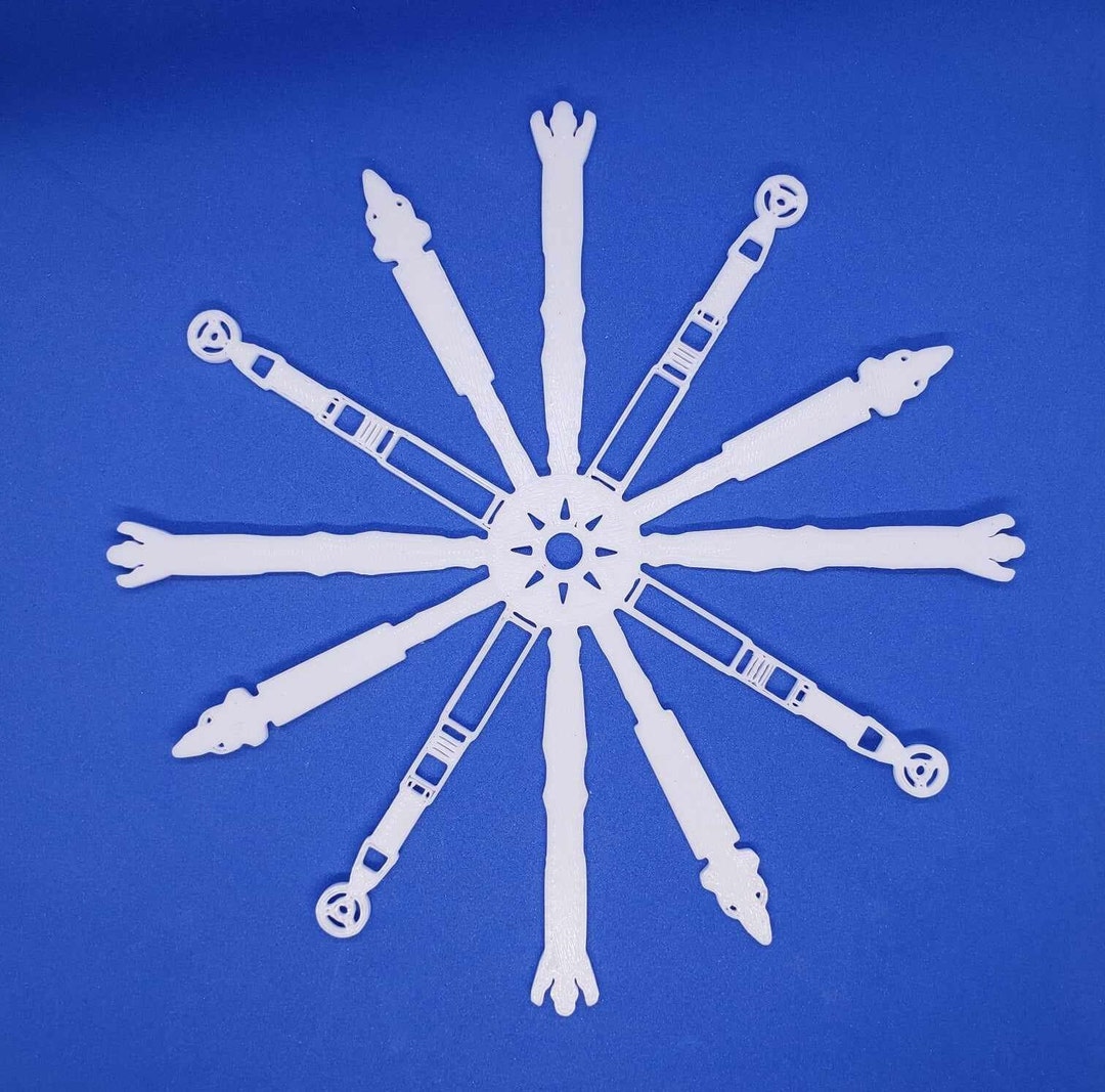 Doctor Who Sonic Screwdriver Snow Flake - Etsy