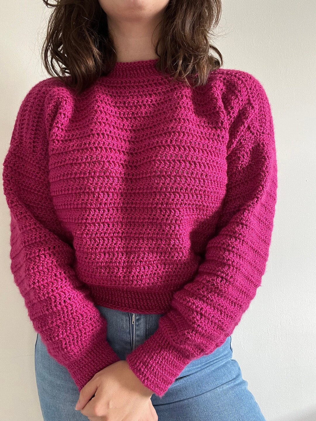 Cotton Candy Sweater | Crochet Pattern in English + Dutch (beginner ...