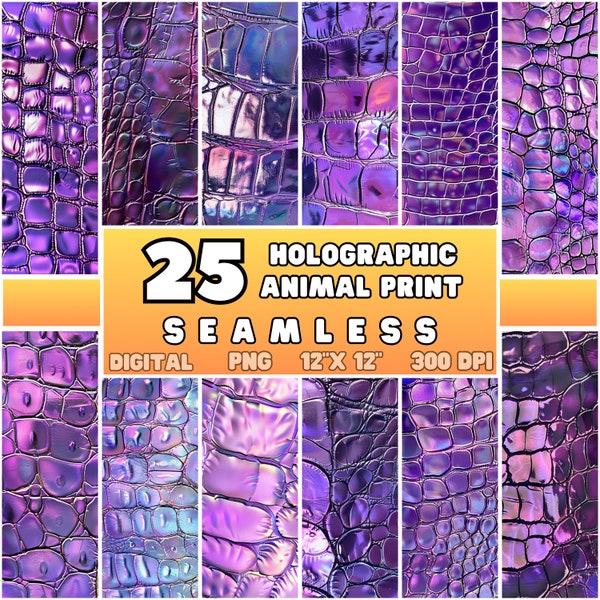 Holographic Purple - Etsy