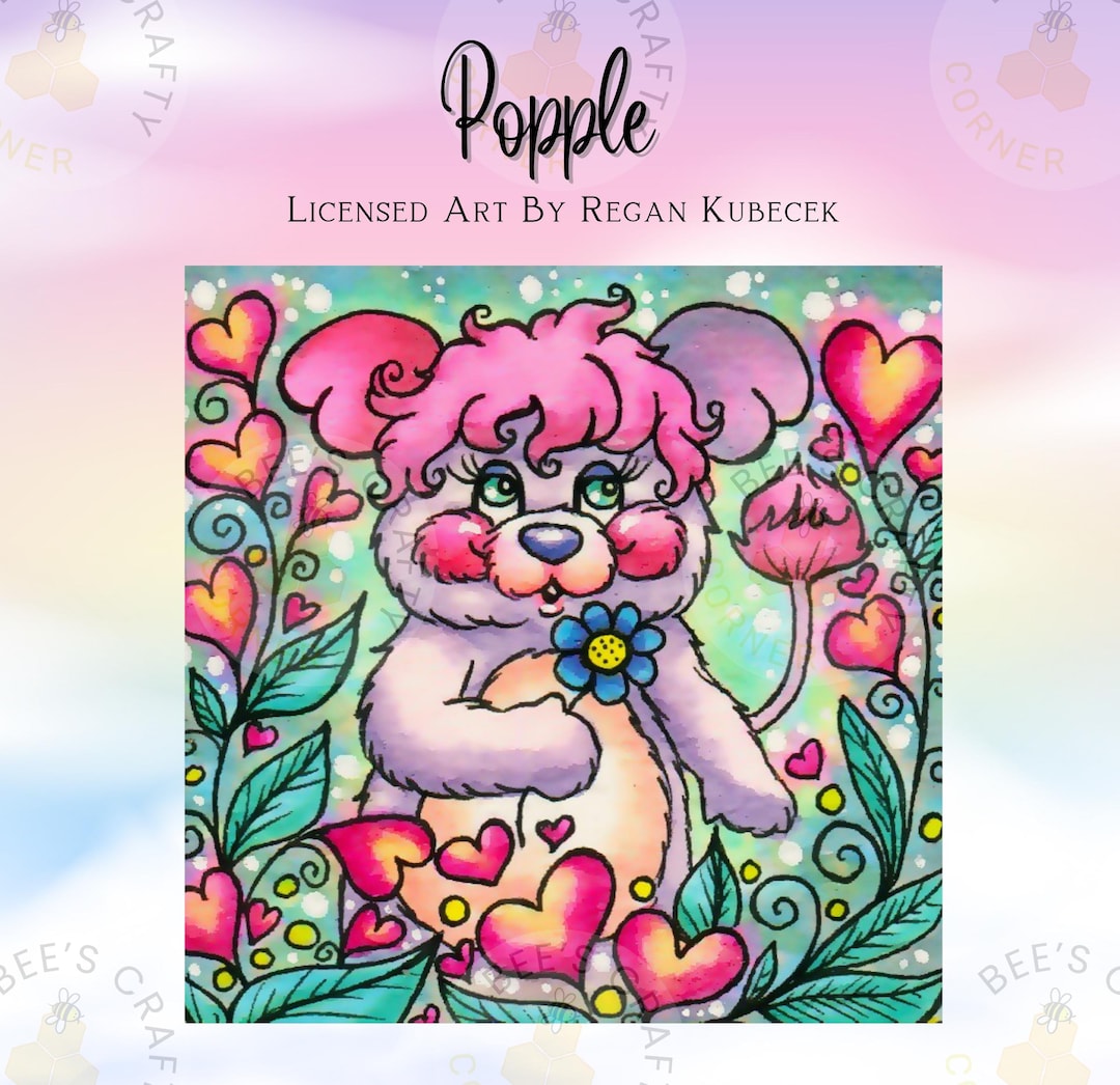 Popple by Regan Kubecek - Licensed Release Papers - Etsy Canada