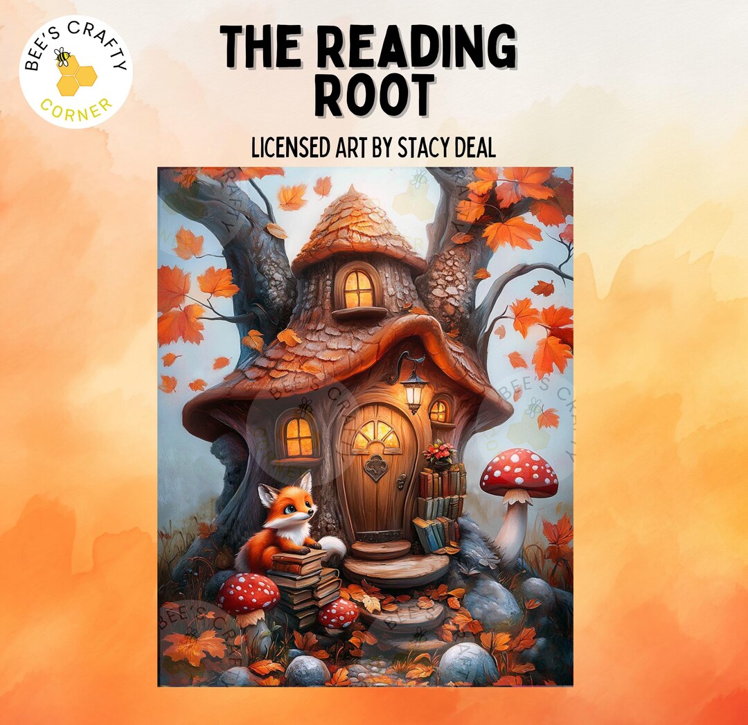 The Reading Root by Stacy Deal - Licensed Diamond Painting Release ...
