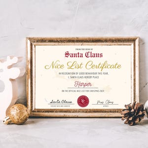 Editable Santa Letters Bundle | Letter From Santa | Nice List ...