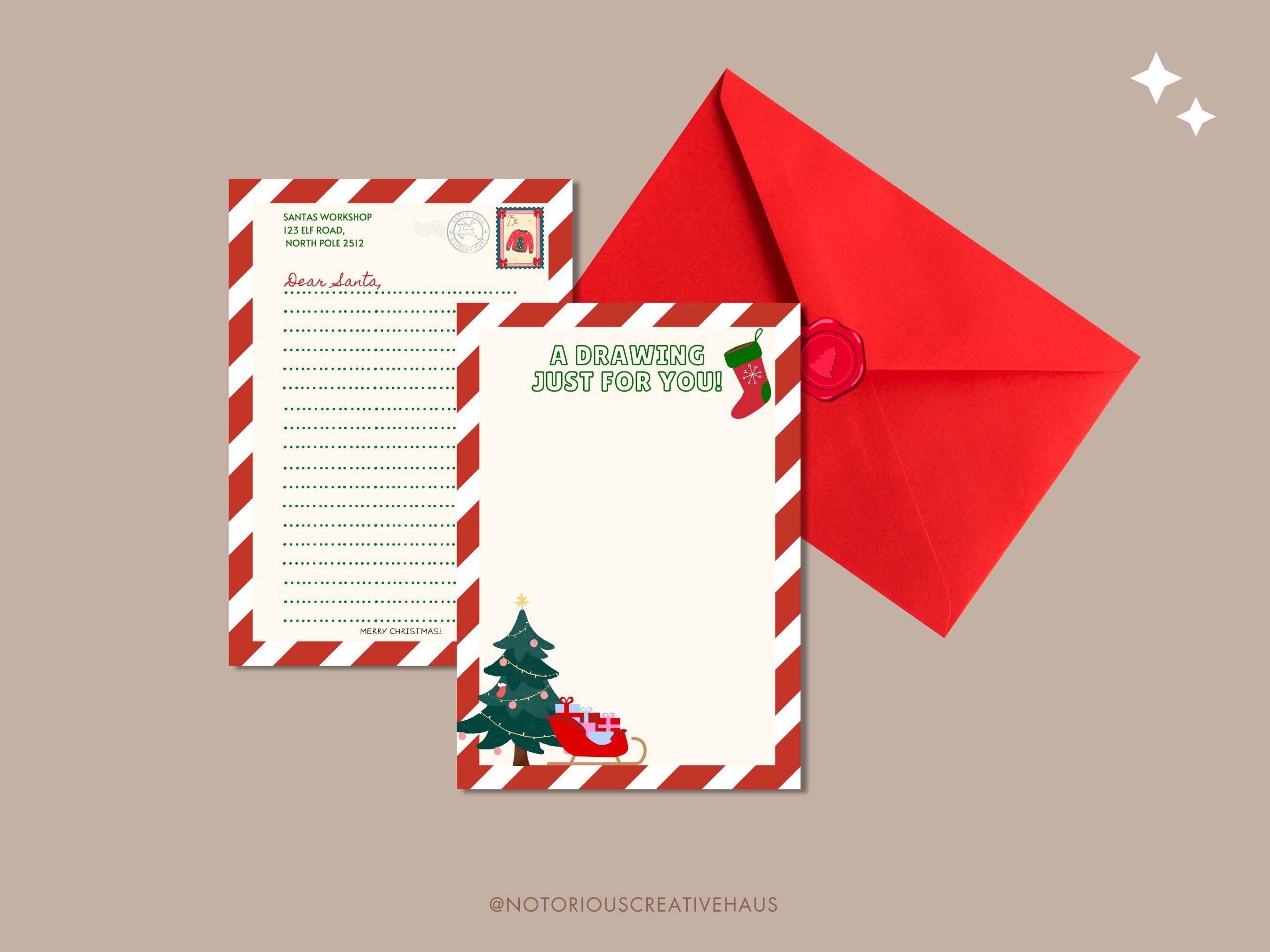Editable Santa Letters Bundle | Letter From Santa | Nice List ...