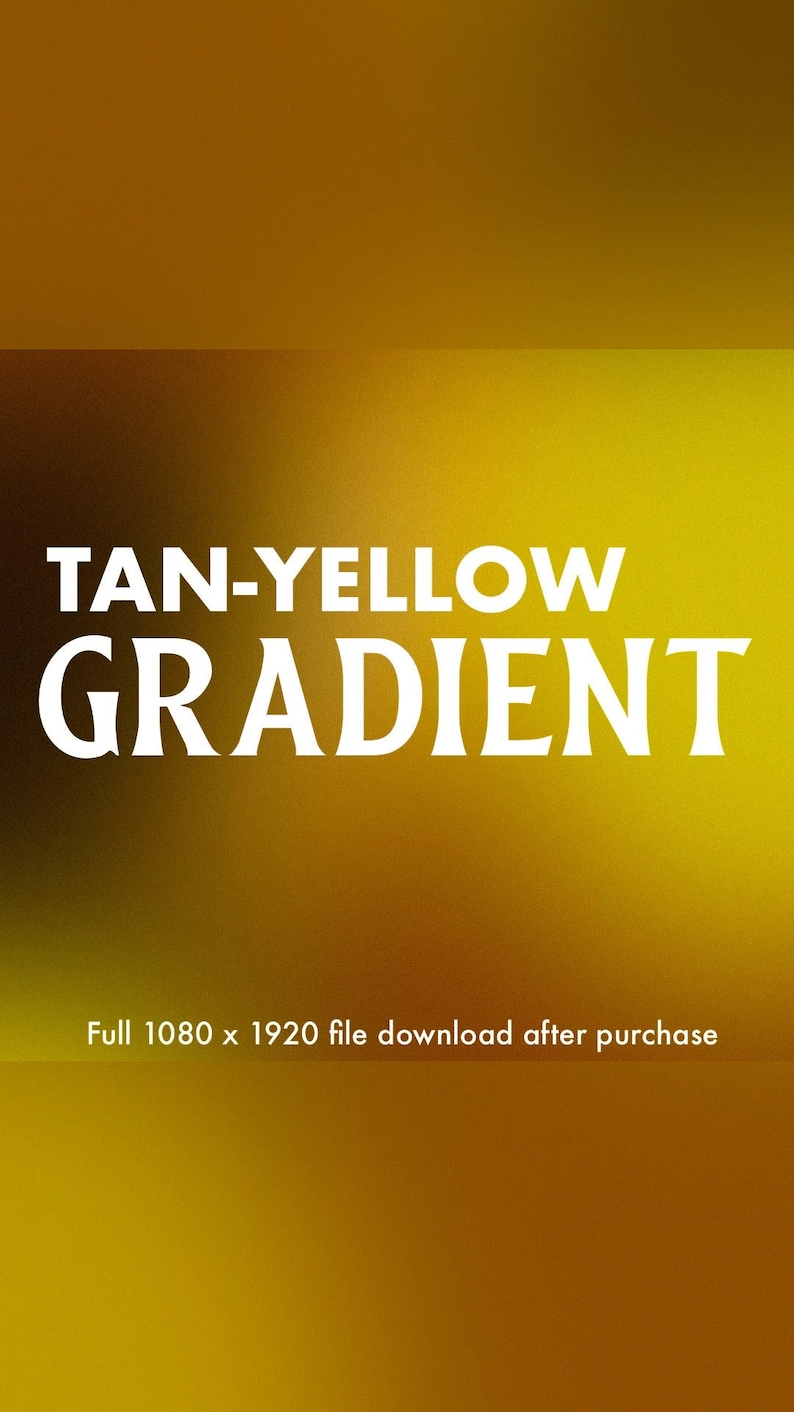 Tan-yellow Gradient - Stock Design Element - PDF/JPEG - Etsy