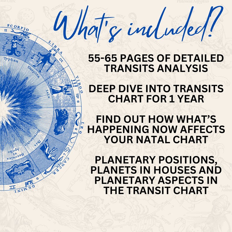 Transits Chart - Find Out What the Planets and Signs Have to Tell You ...