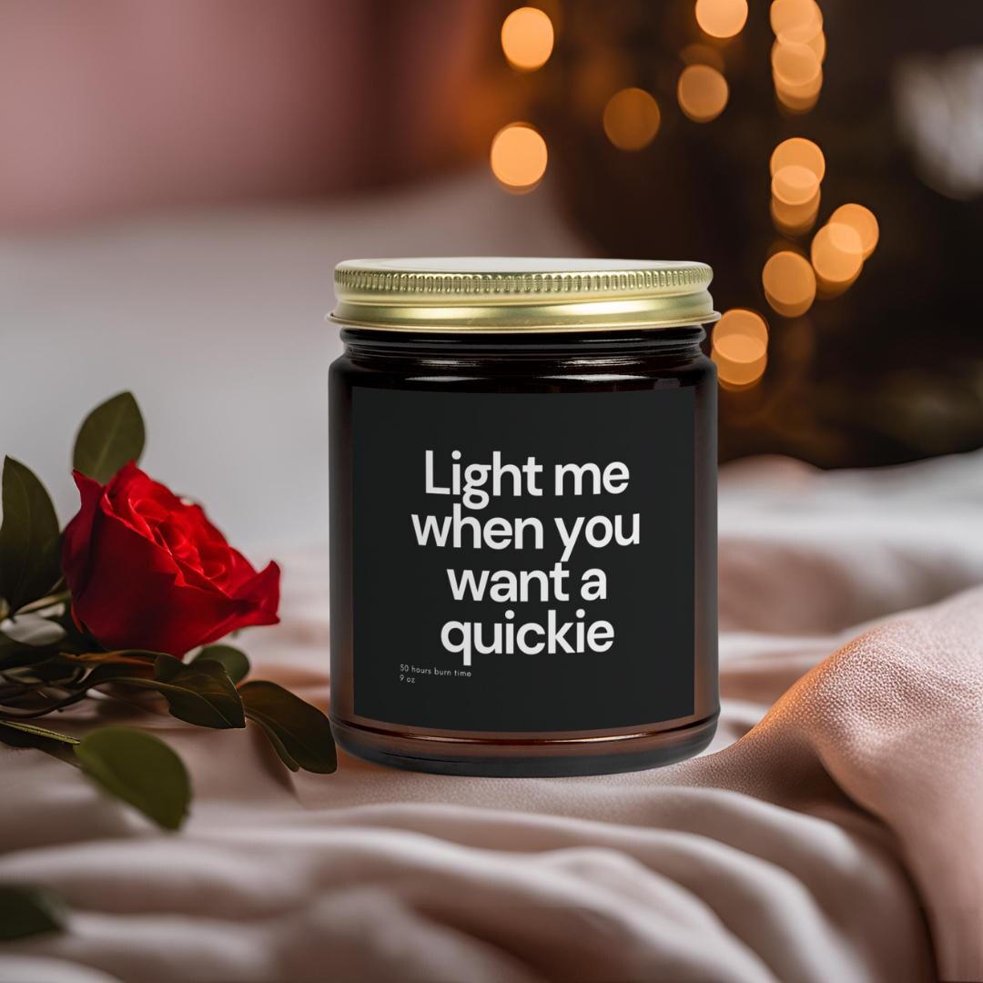 Rude Funny Dirty Candle Boyfriend Candle Valentines Gift for Him ...