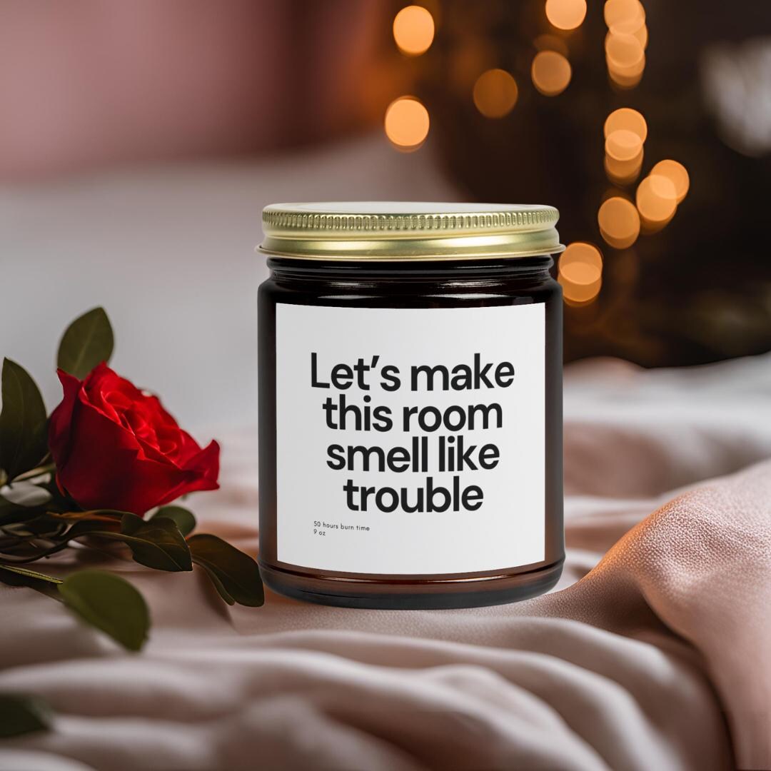 Rude Funny Dirty Candle Boyfriend Candle Valentines Gift for Him ...