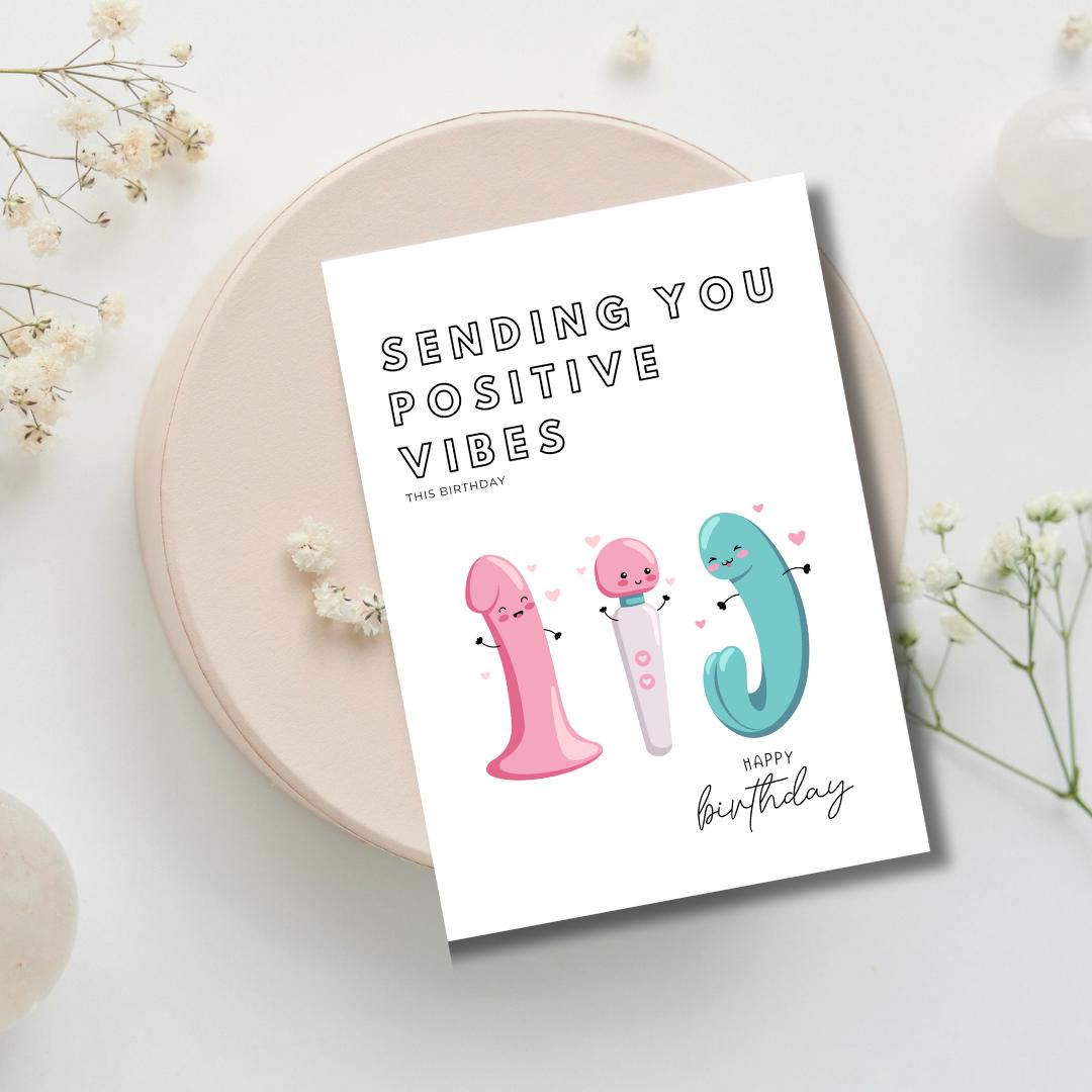 Rude Birthday Greeting Cards Funny Dirty Card Digital Download ...