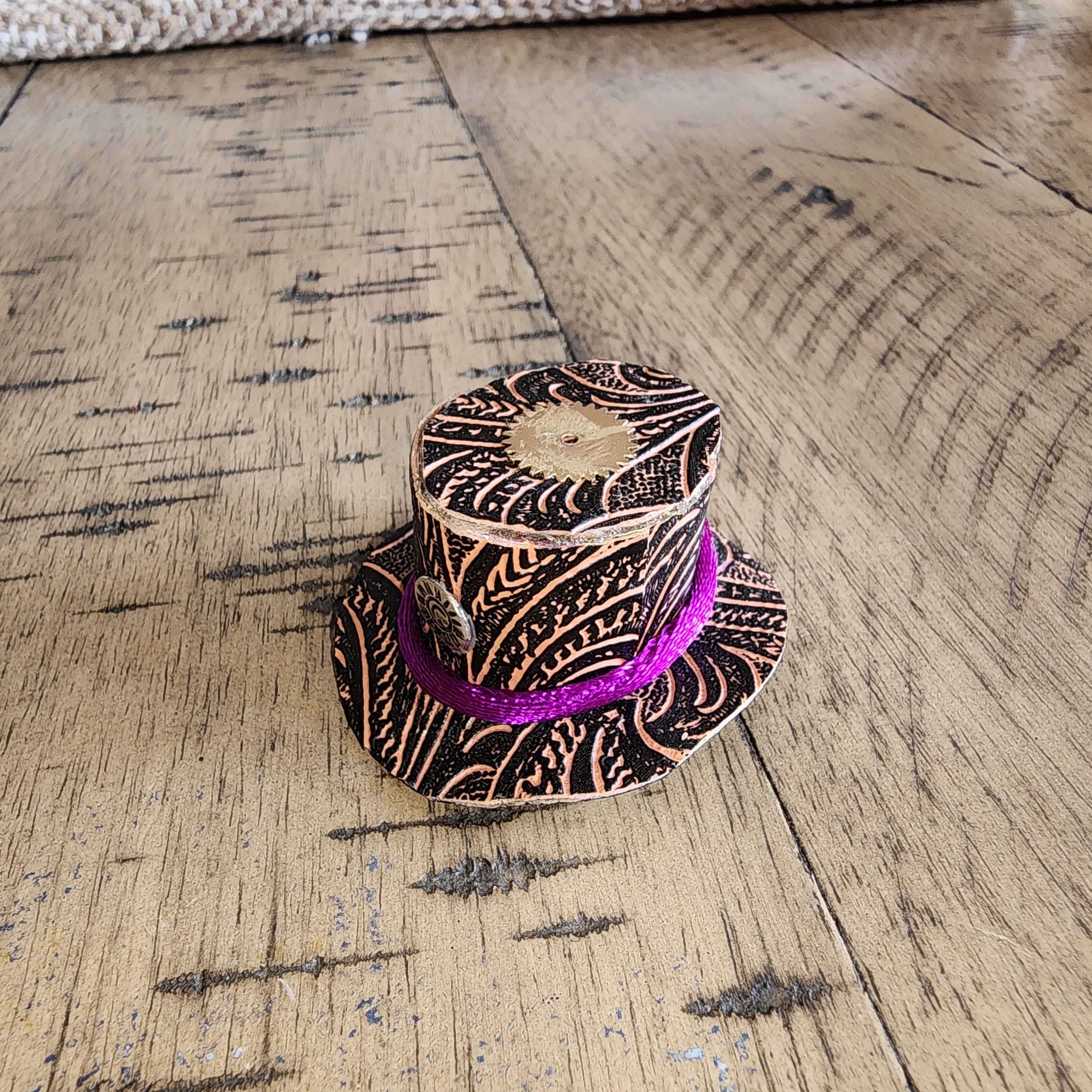 1/9 Scale Miniature Steampunk Hat for 8 Inch Action Figures Fits Marx ...