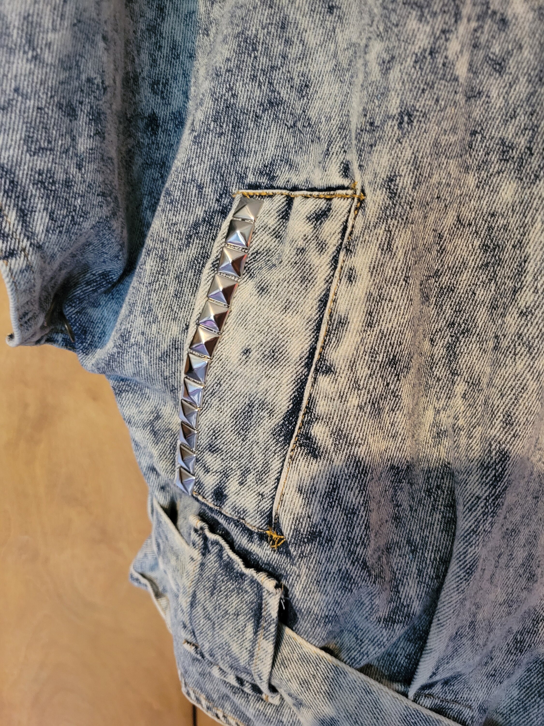Upcycled Denim Jacket, Repurposed Jacket, Women's Jacket, Redesigned ...