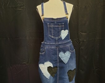 Repurposed Overalls, Upcycled Overalls, Redesigned Overalls, Denim ...
