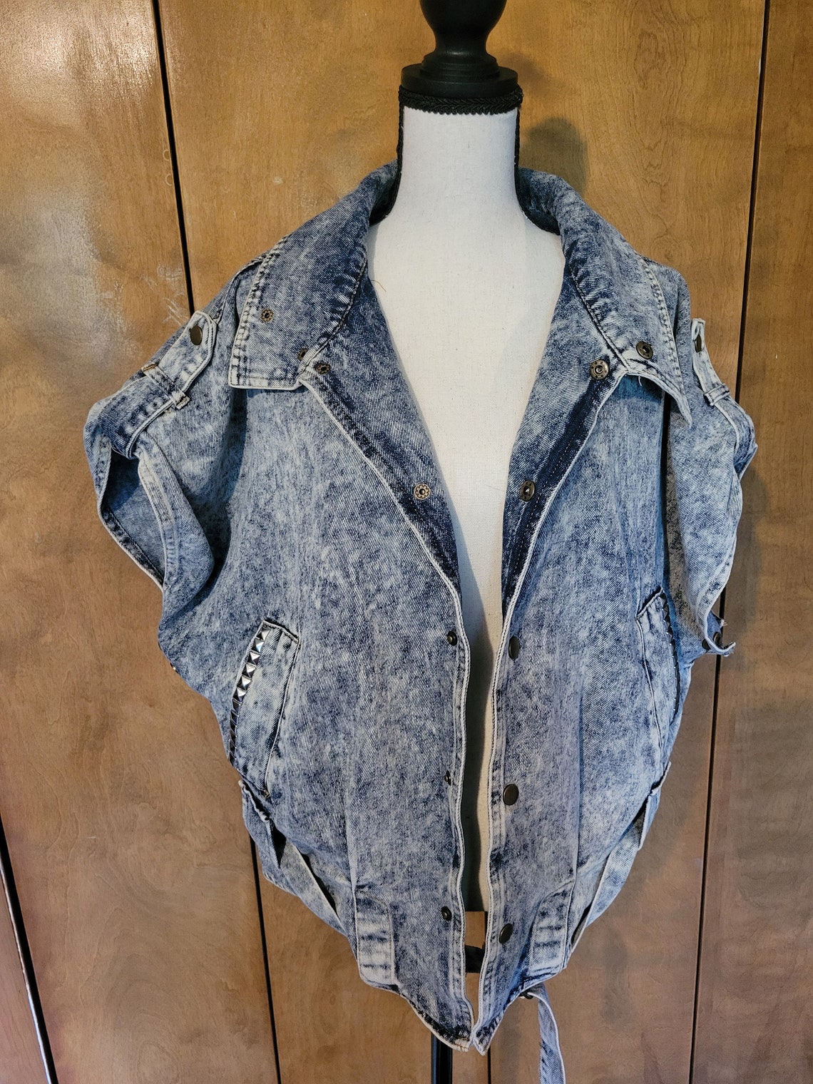 Upcycled Denim Jacket, Repurposed Jacket, Women's Jacket, Redesigned ...