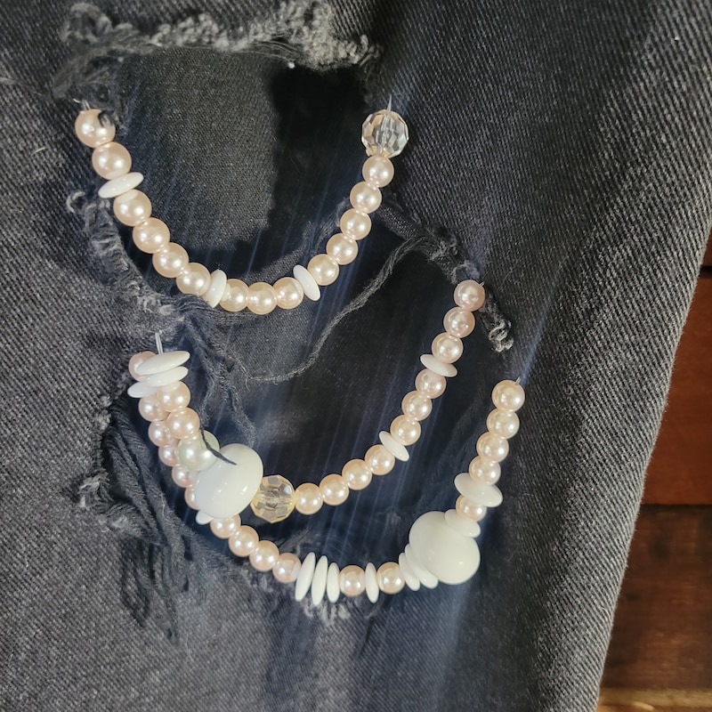 Jeans With Gems - Etsy