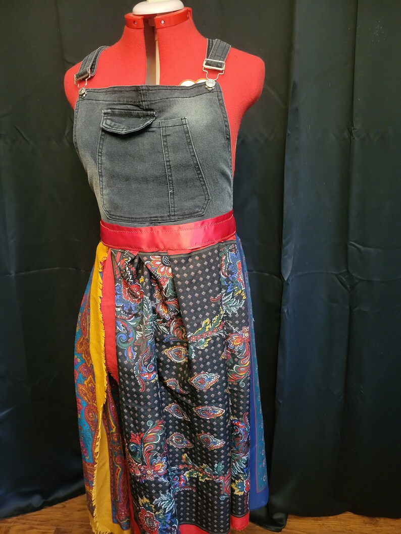 Repurposed Overalls, Upcycled Overalls, Redesigned Overalls, Denim ...