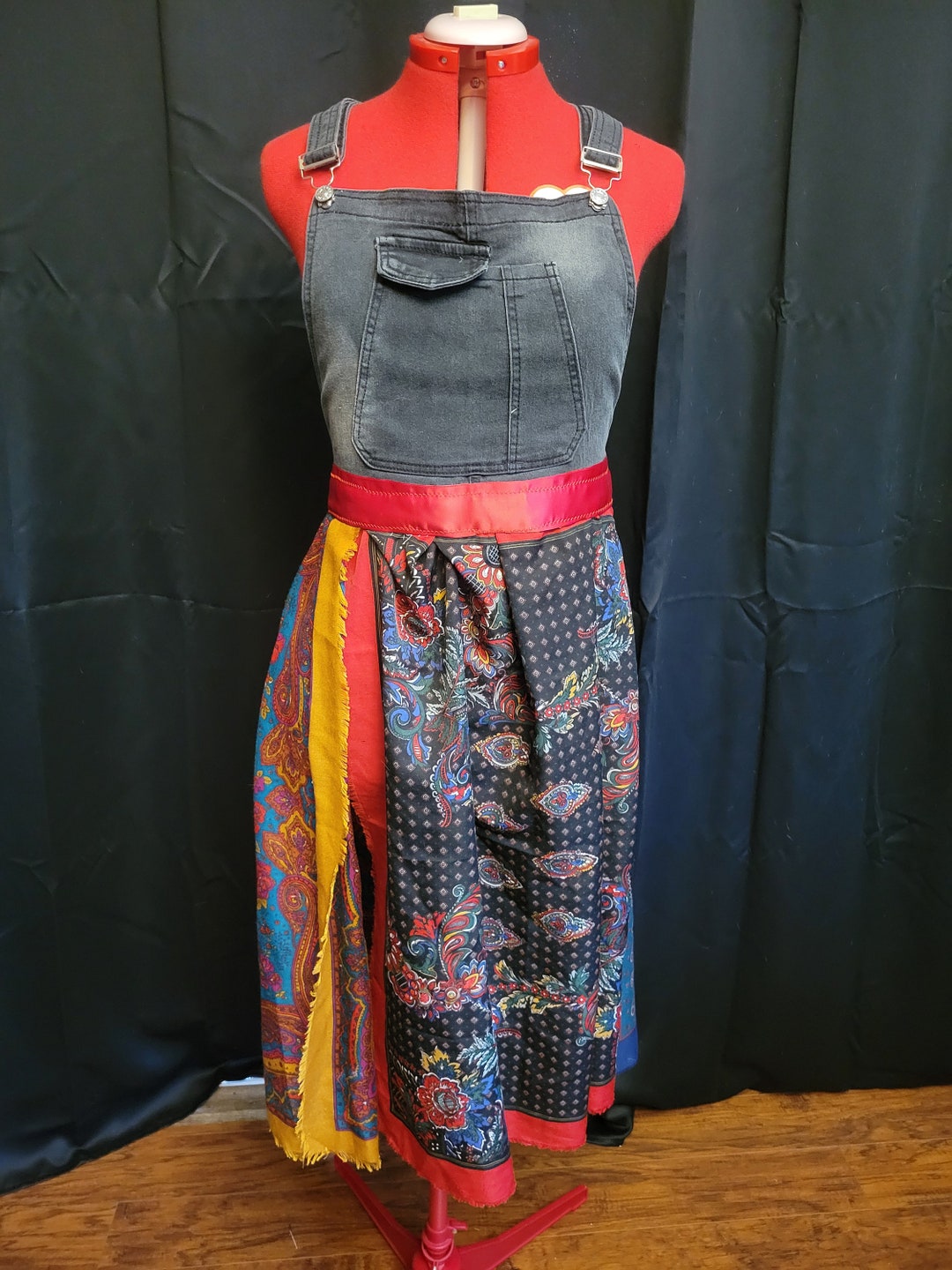 Repurposed Overalls, Upcycled Overalls, Redesigned Overalls, Denim ...